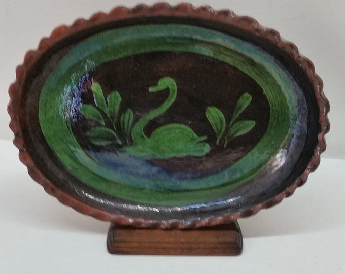 Vintage Redware Pottery, Patamban Michoacan Redware, C1940, Primitive ...