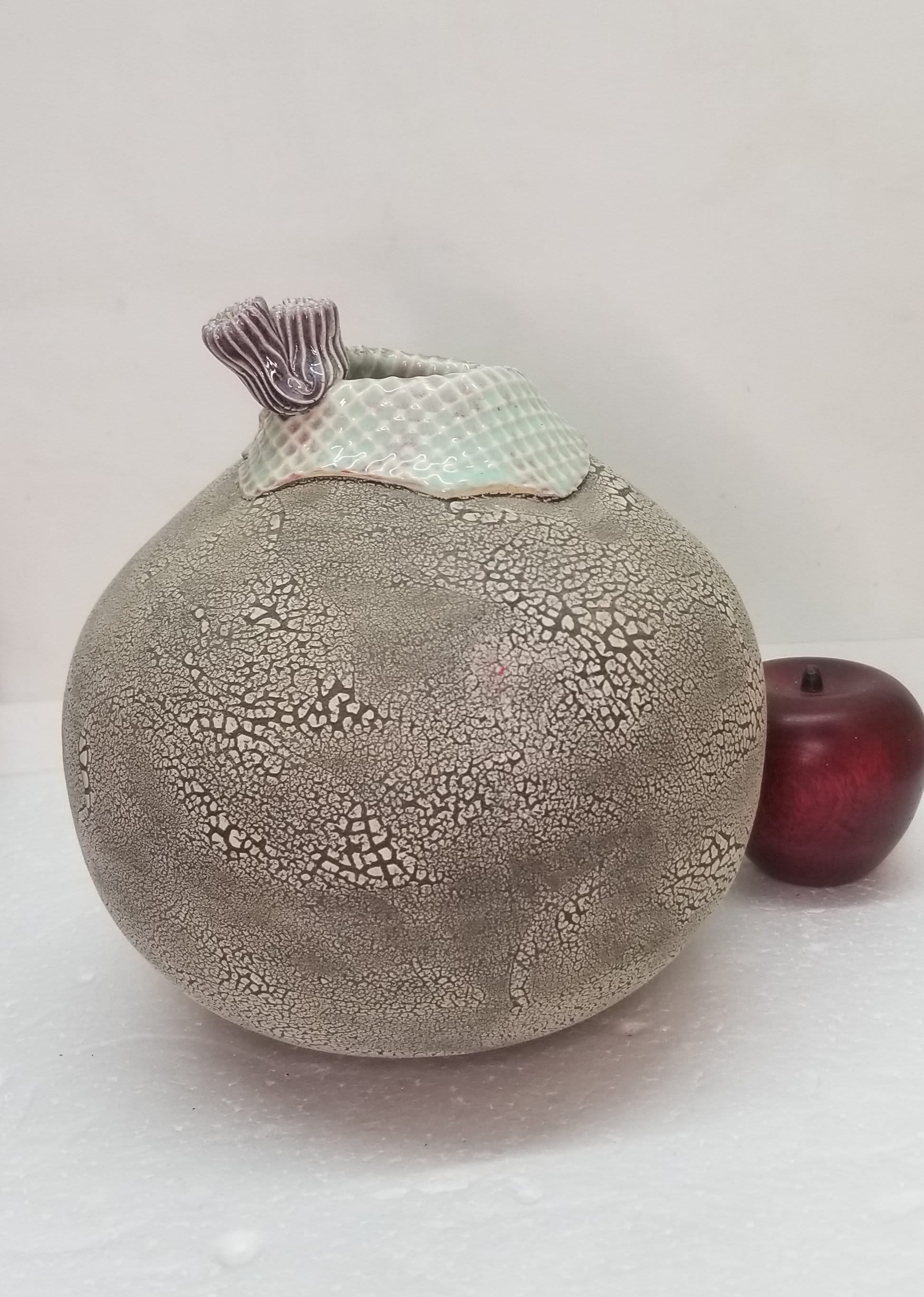 Martin Bleyer Art Pottery Abstract Textured Sculptural Vase C1980 - Etsy