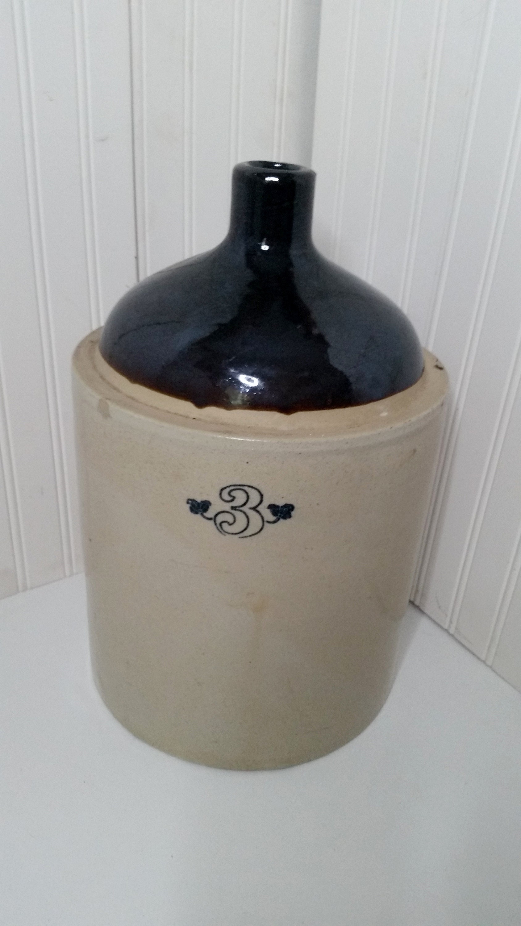 Antique 3 Gallon Stone Jugs