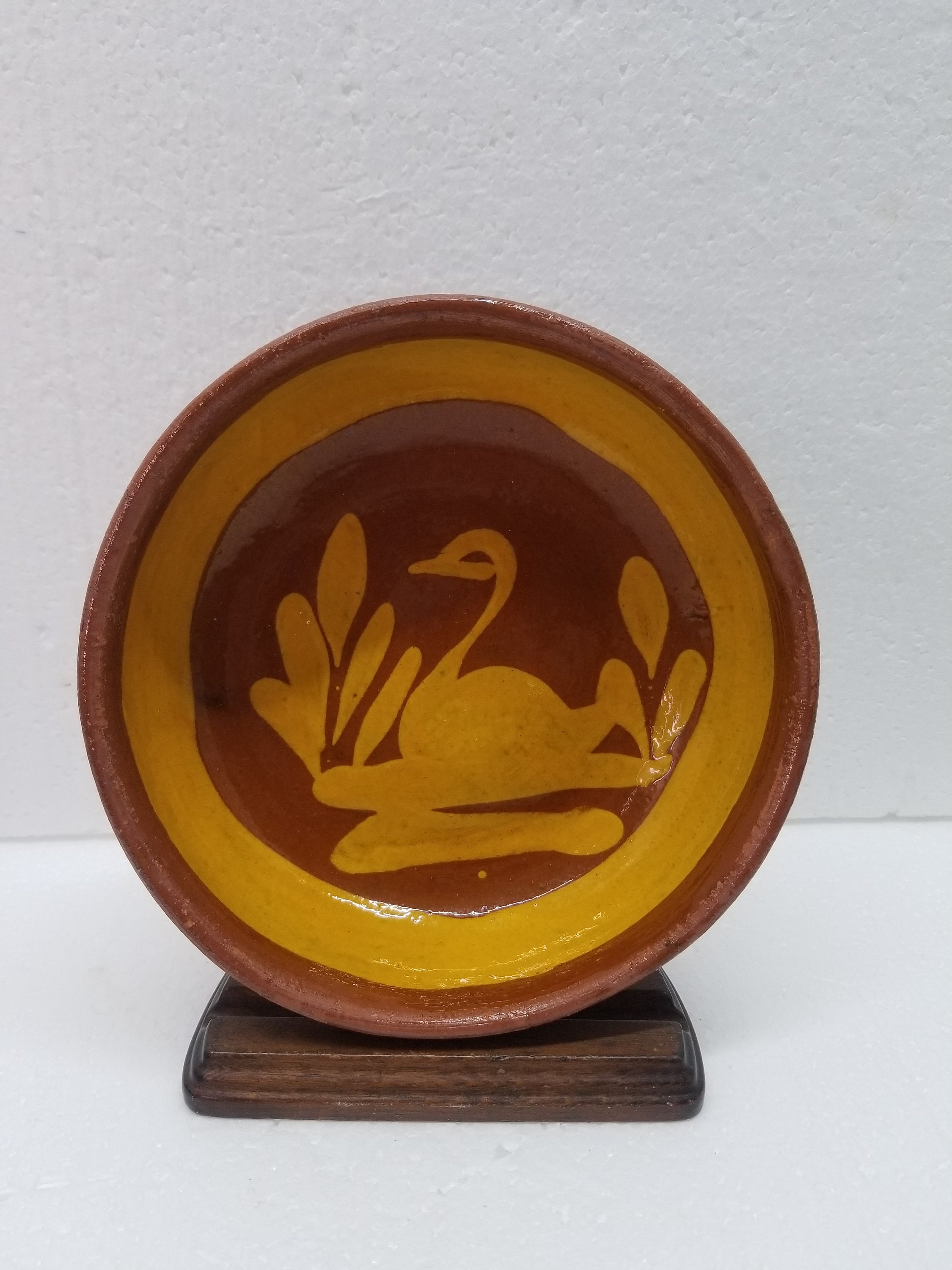 Vintage Redware Pottery, Patamban Michoacan Redware Bowl, C1940 ...