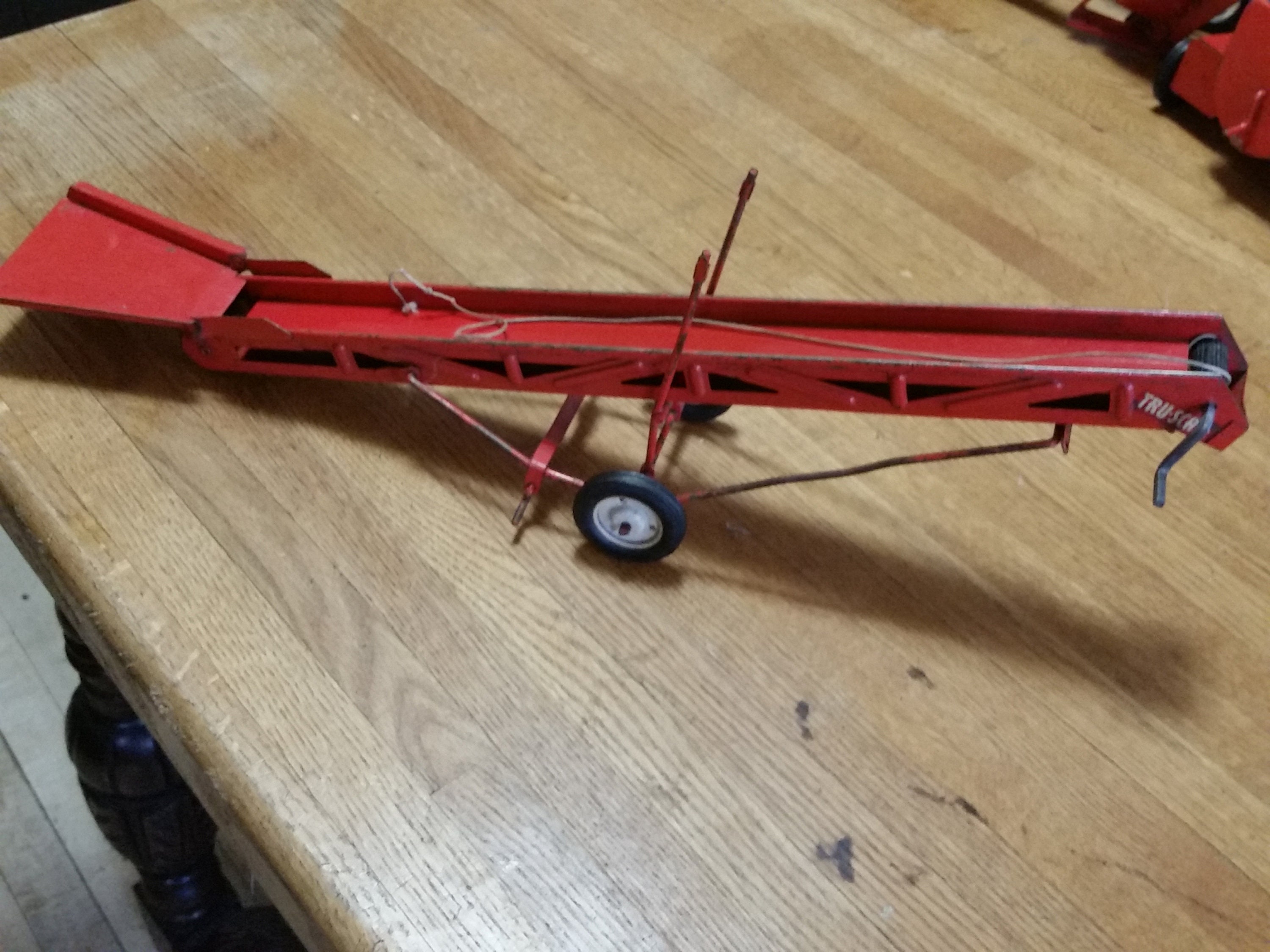 Tru Scale Vintage 1950's Hay or Grain Elevator Farm Toy, Pressed Steel ...