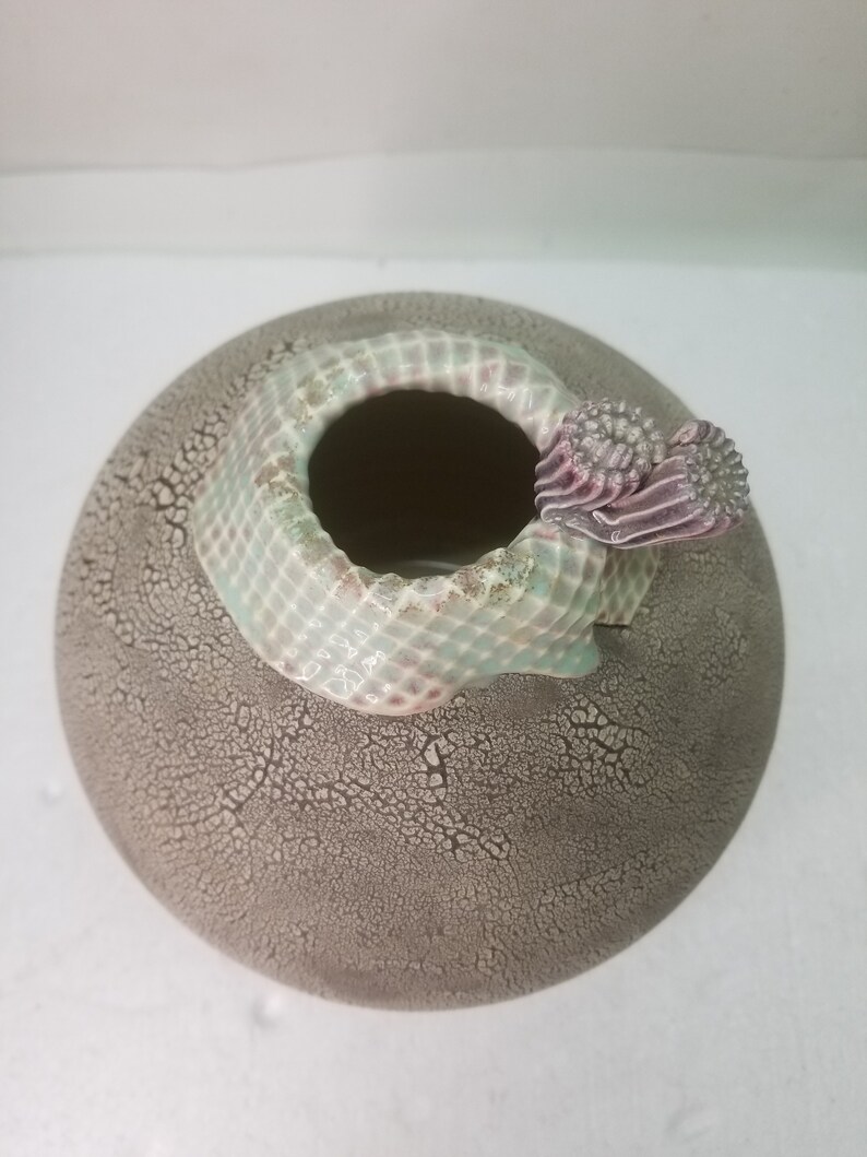 Martin Bleyer Art Pottery Abstract Textured Sculptural Vase C1980 - Etsy