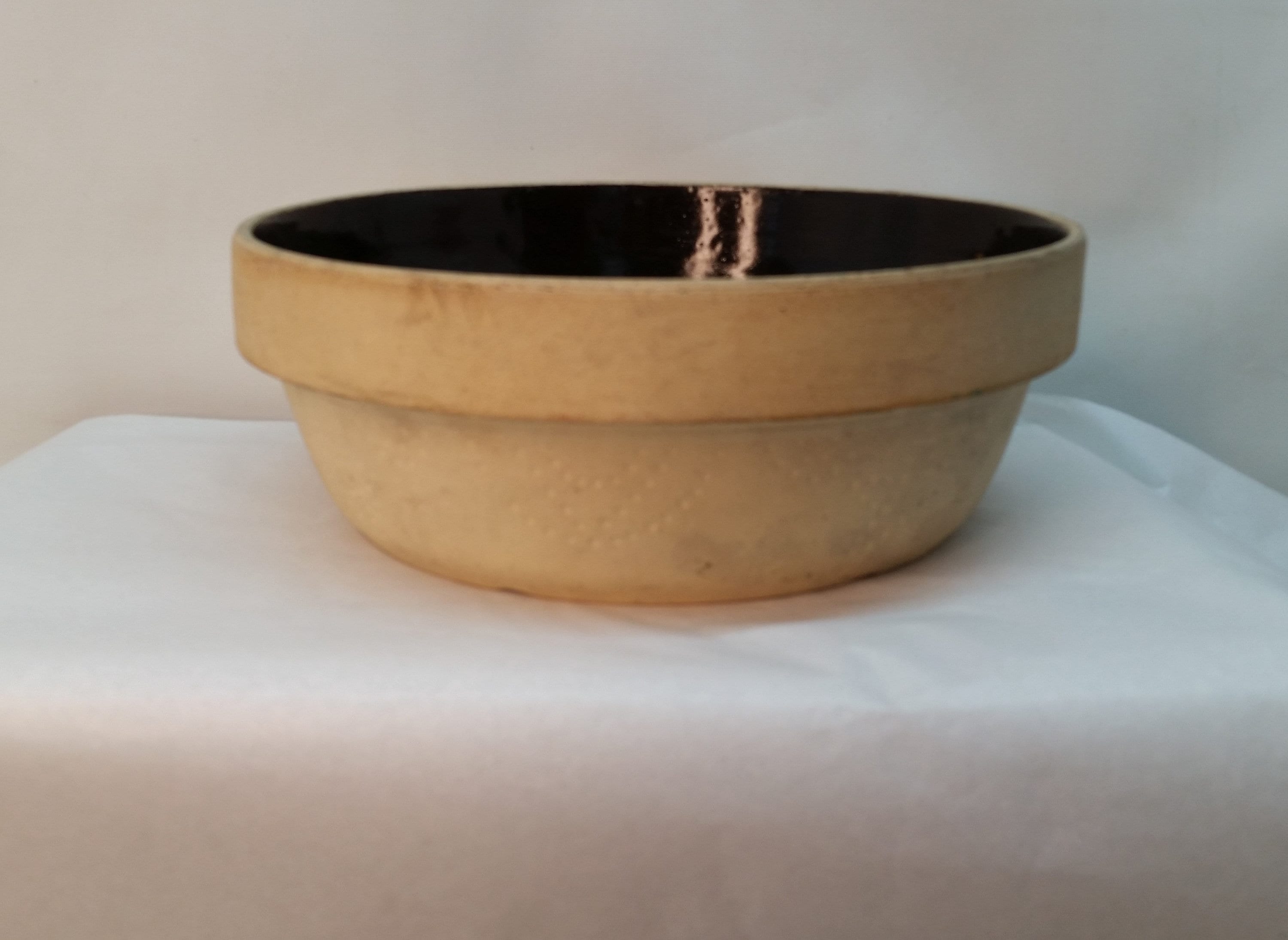 Roseville Pottery Flint Bowl: Antique Fireproof Kitchenware - Etsy