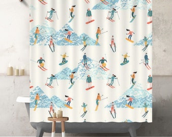 Custom Shower Curtain - Etsy