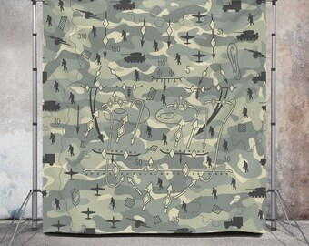 Army Photo Backdrop - Etsy