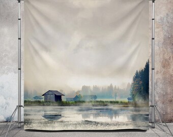 Cabin Photo Backdrop - Etsy