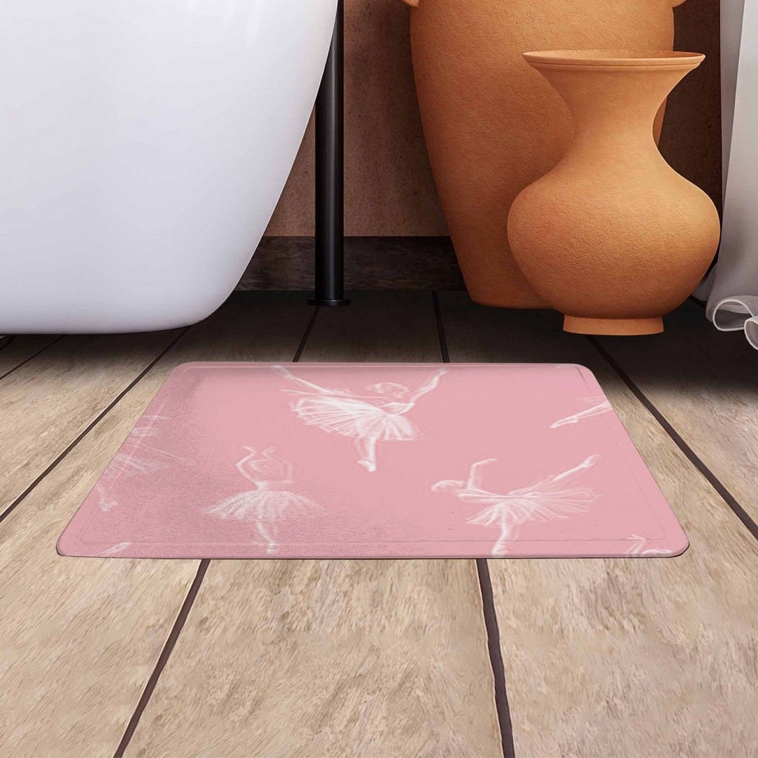 Ballerina Bath Mats Ballet Dancers Bathroom Mat Abstract - Etsy