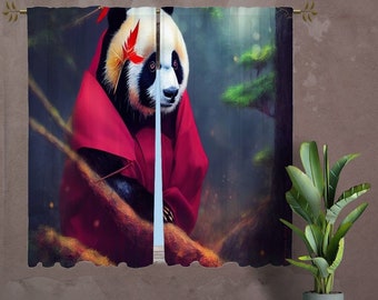 Panda Window Art - Etsy