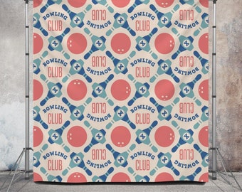 Bowling Photo Backdrop - Etsy