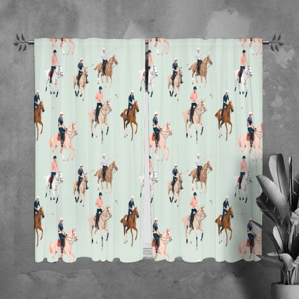 Sheer Horse Curtains - Etsy