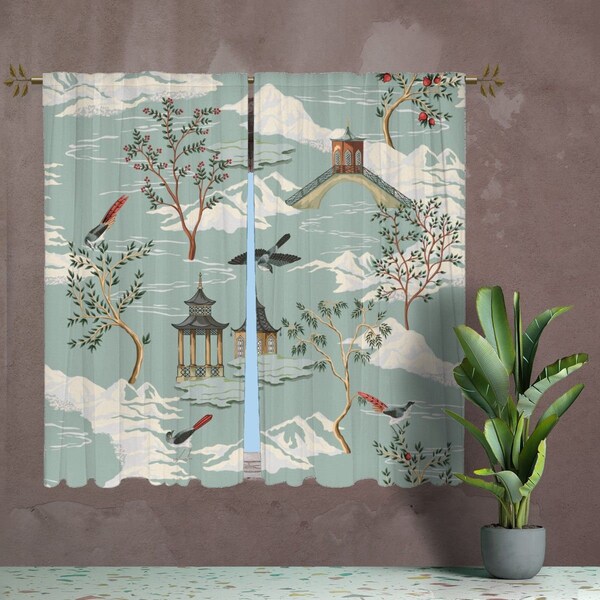 Chinoiserie Panels - Etsy