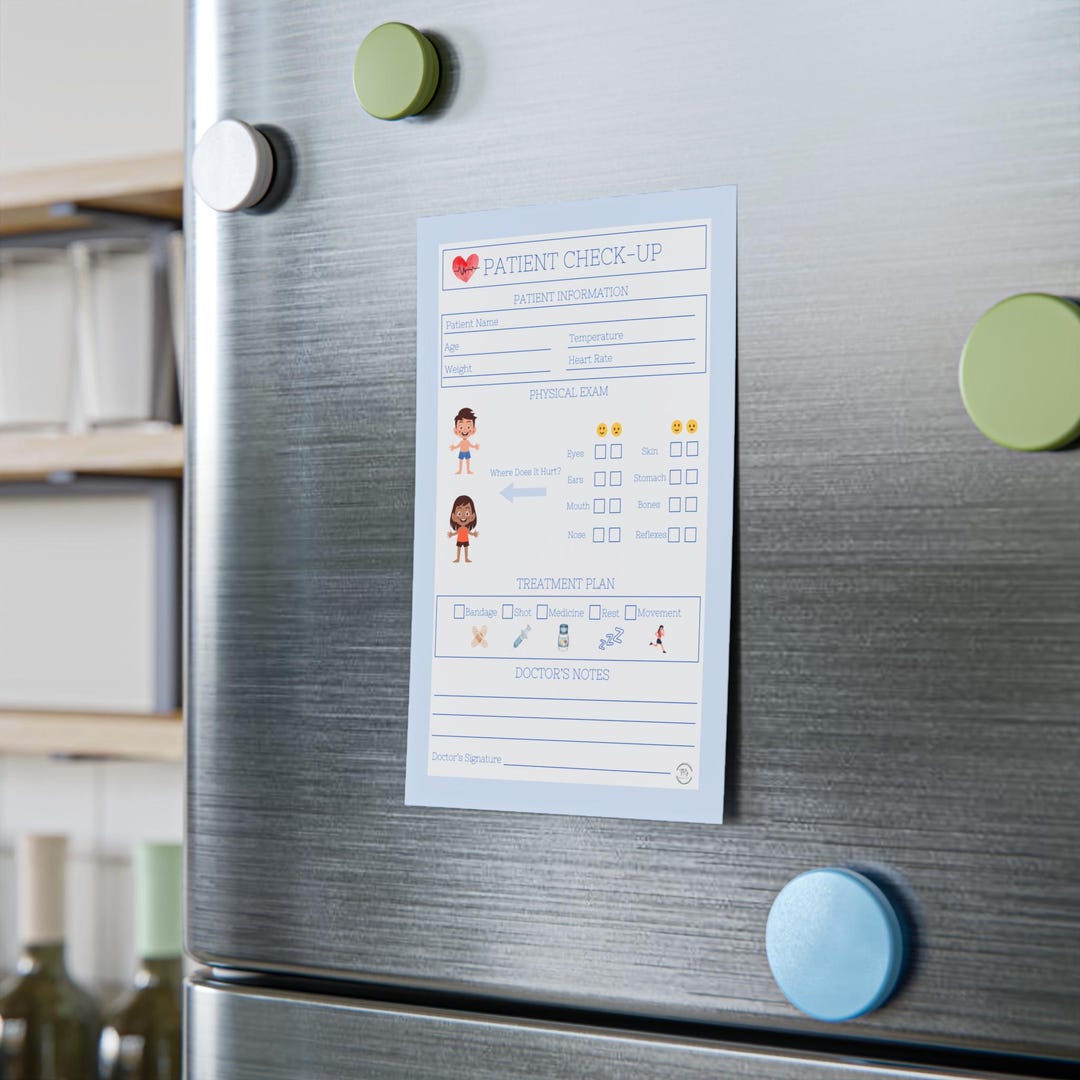 Doctor's Office Dramatic Play Notepads - 50 Sheets, 4x6" - Etsy