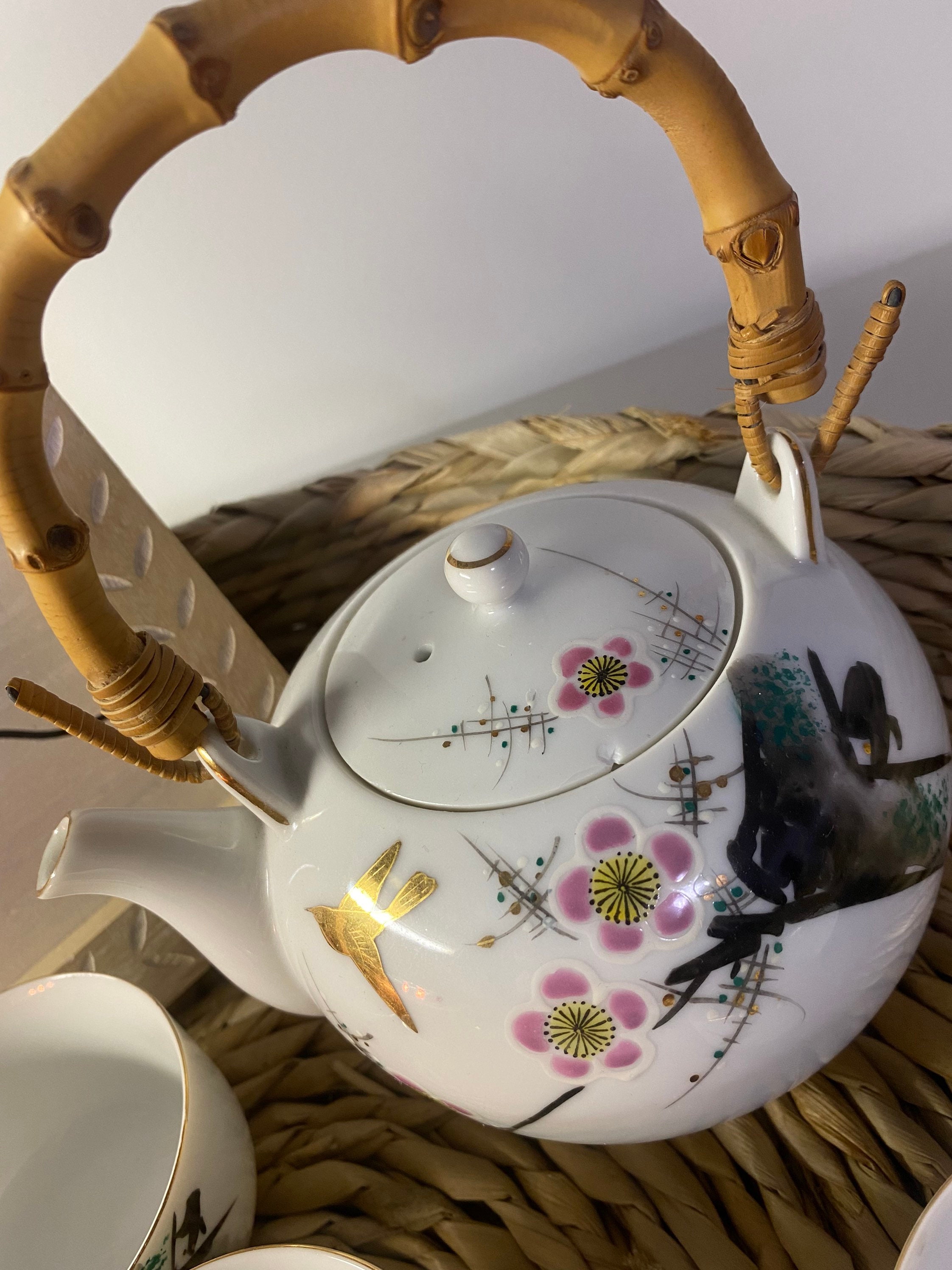 Beautiful Nishikawa Japan Tea Set - Etsy