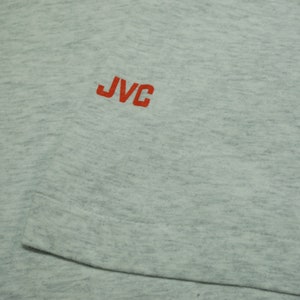 Vintage 80's 90's Victor JVC Heather Gray T-shirt Single Stitch Soft ...