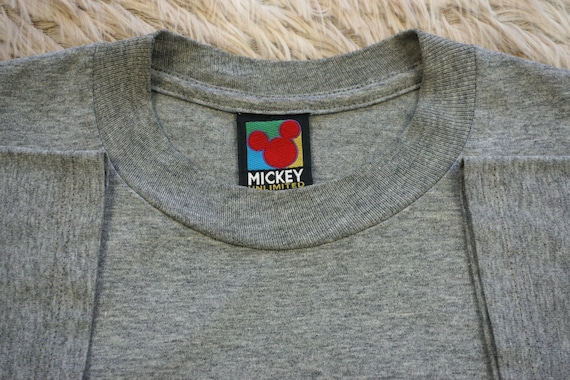 Minnie Mouse 90's T-Shirt Vintage Heather Gray Califo… - Gem