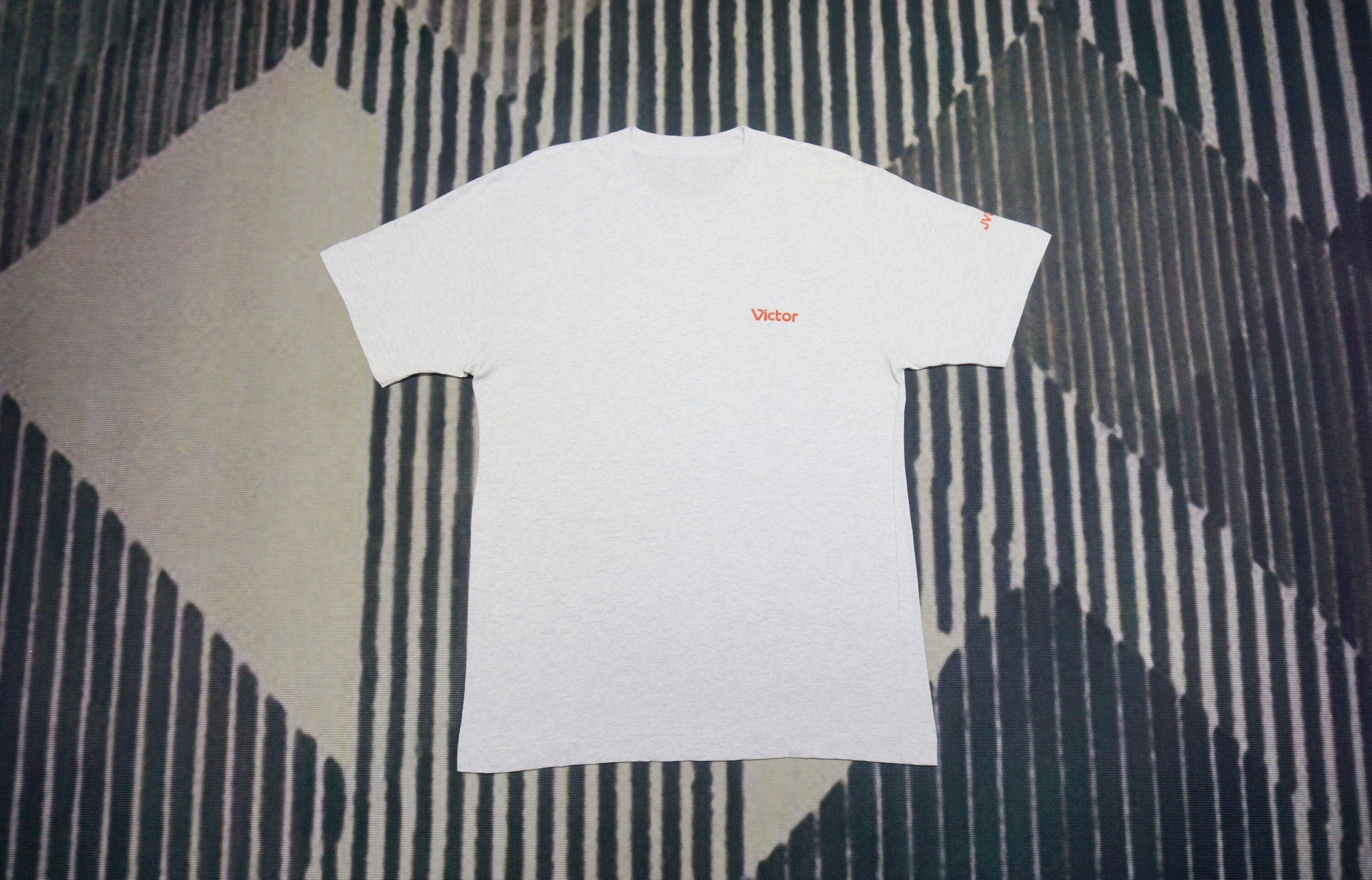 Vintage 80's 90's Victor JVC Heather Gray T-shirt Single Stitch Soft ...