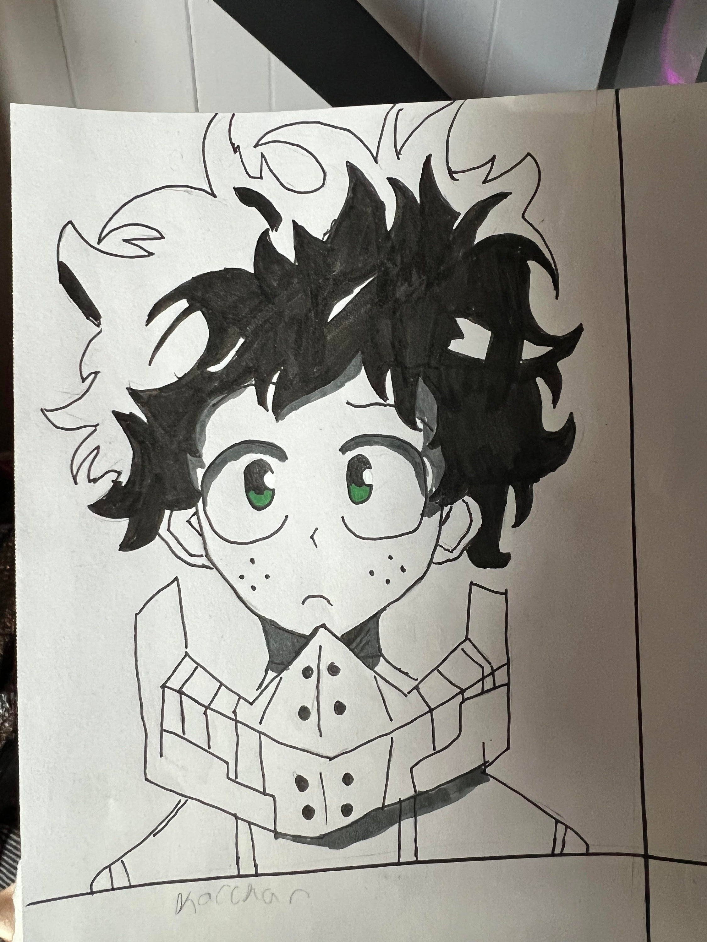 Deku Sketch - Etsy