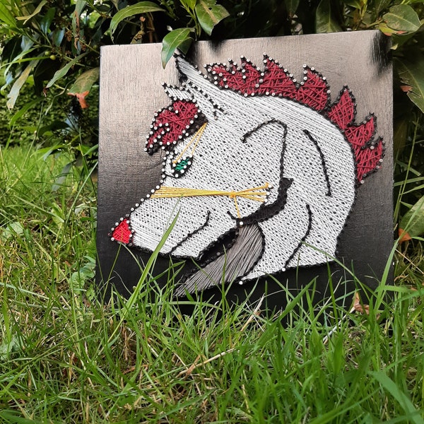 String Art Wolf - Etsy