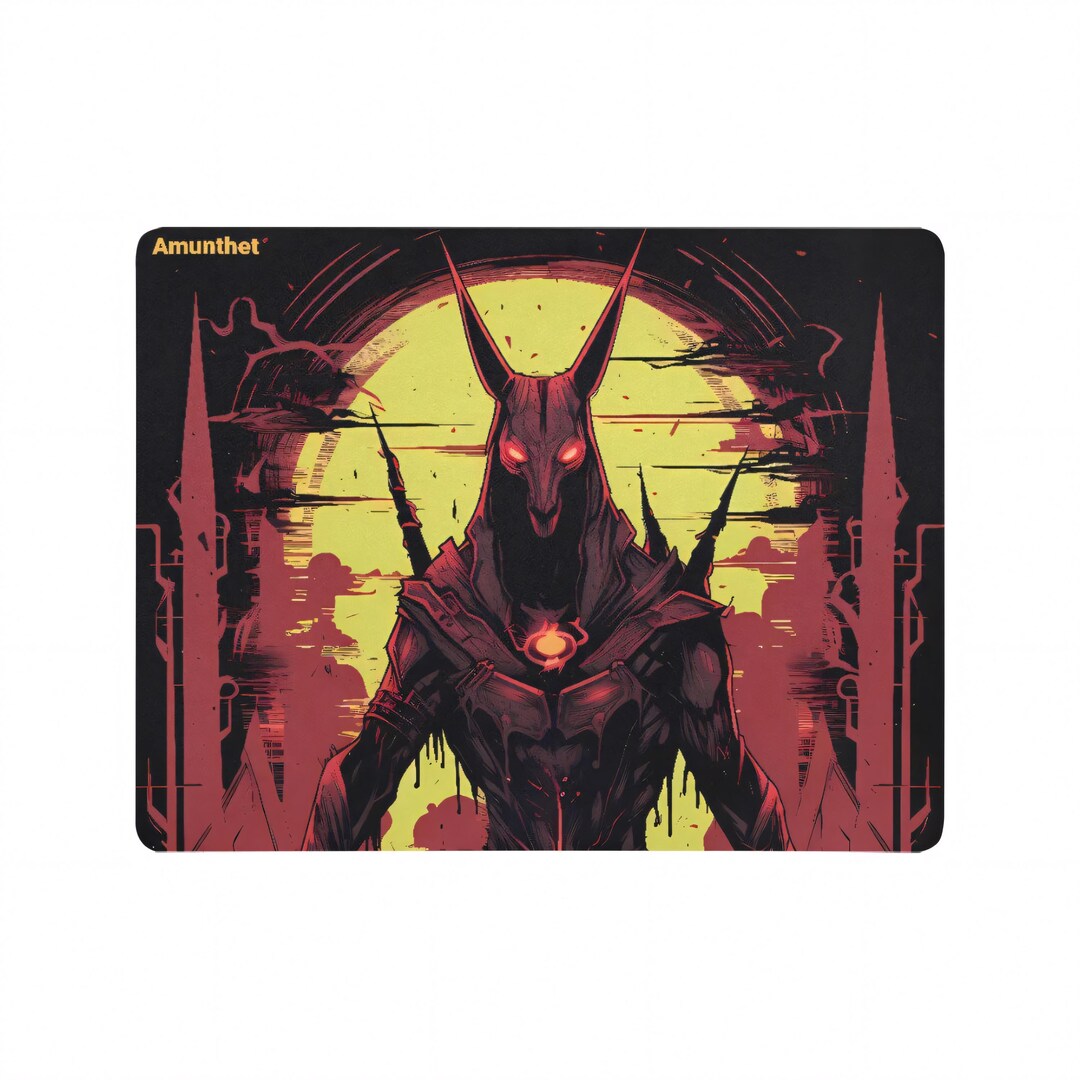 Customizable Gaming Mousepad PC Furry Fursona Demon Underworld Cartoon ...