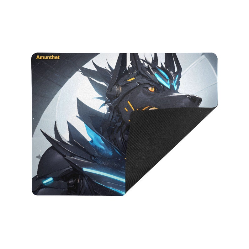 Mousepad Gaming Costum Pc Furry Cyber Protogen Anubis Alpha Cyborg - Etsy