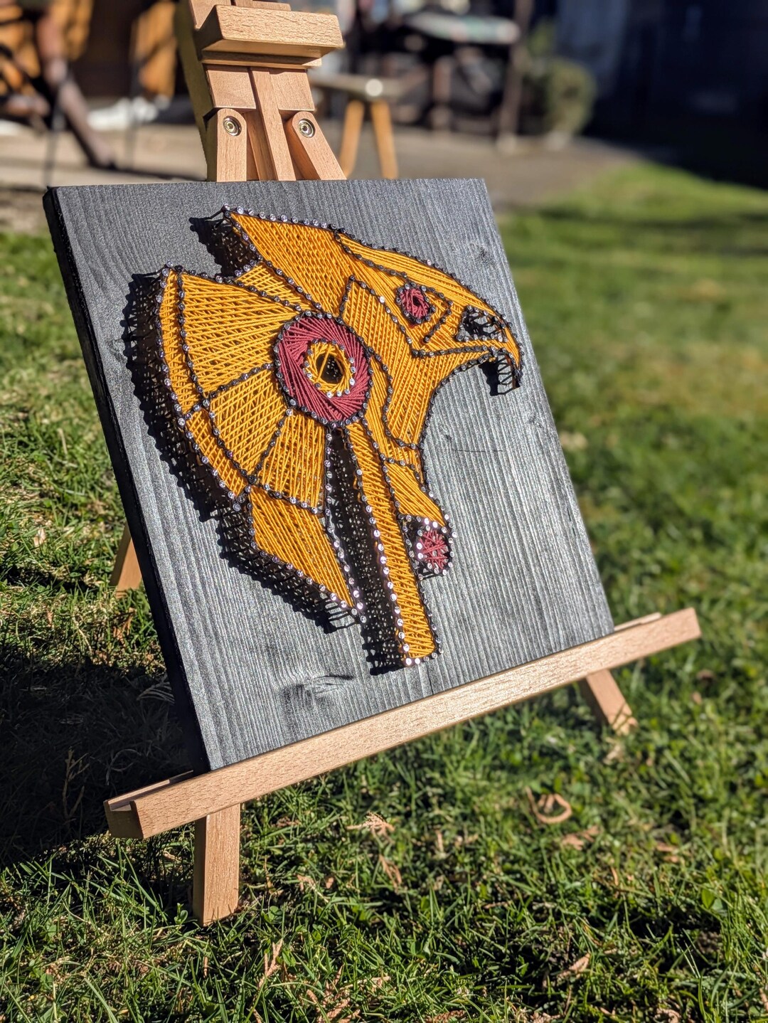Furry Horus Stargate Egyptian God Otherkin - Stringart Filografie – the ...
