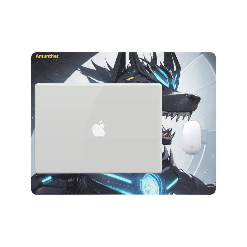 Mousepad Gaming Costum Pc Furry Cyber Protogen Anubis Alpha Cyborg - Etsy