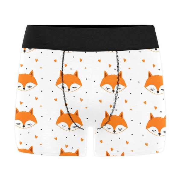 Mens Boxers Fox - Etsy