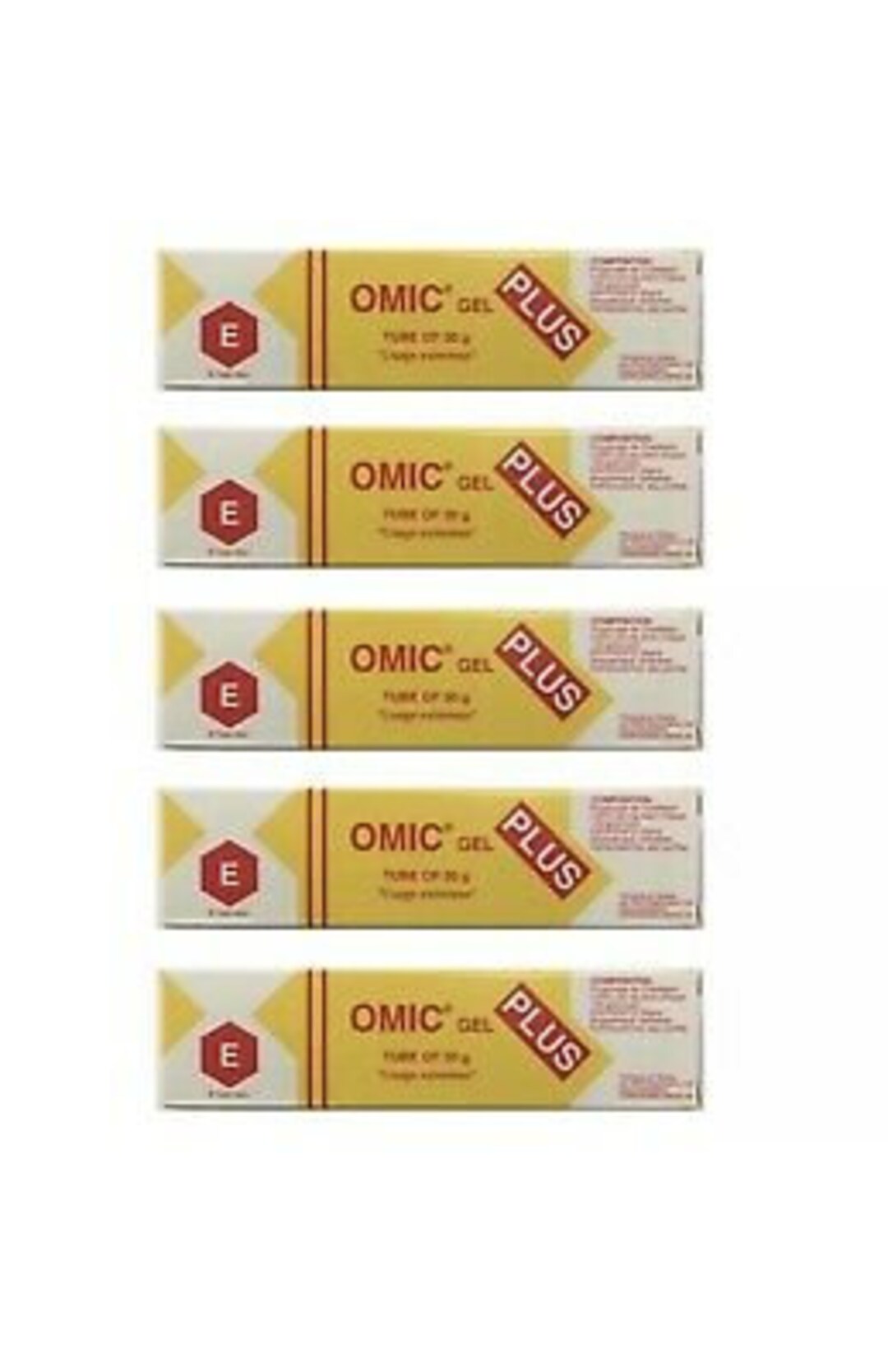 OMIC GEL PLUS Brightening Gel 30g pack of 5 Made in Italy - Etsy