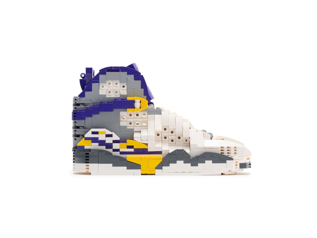 Sneaker Bricks KOBE 8 PE Hand Crafted Building Blocks Sneakers ...