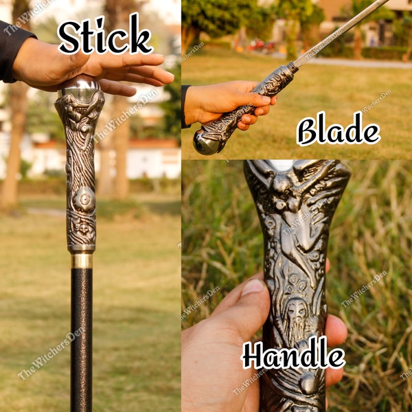 Staff Hidden Knife - Etsy