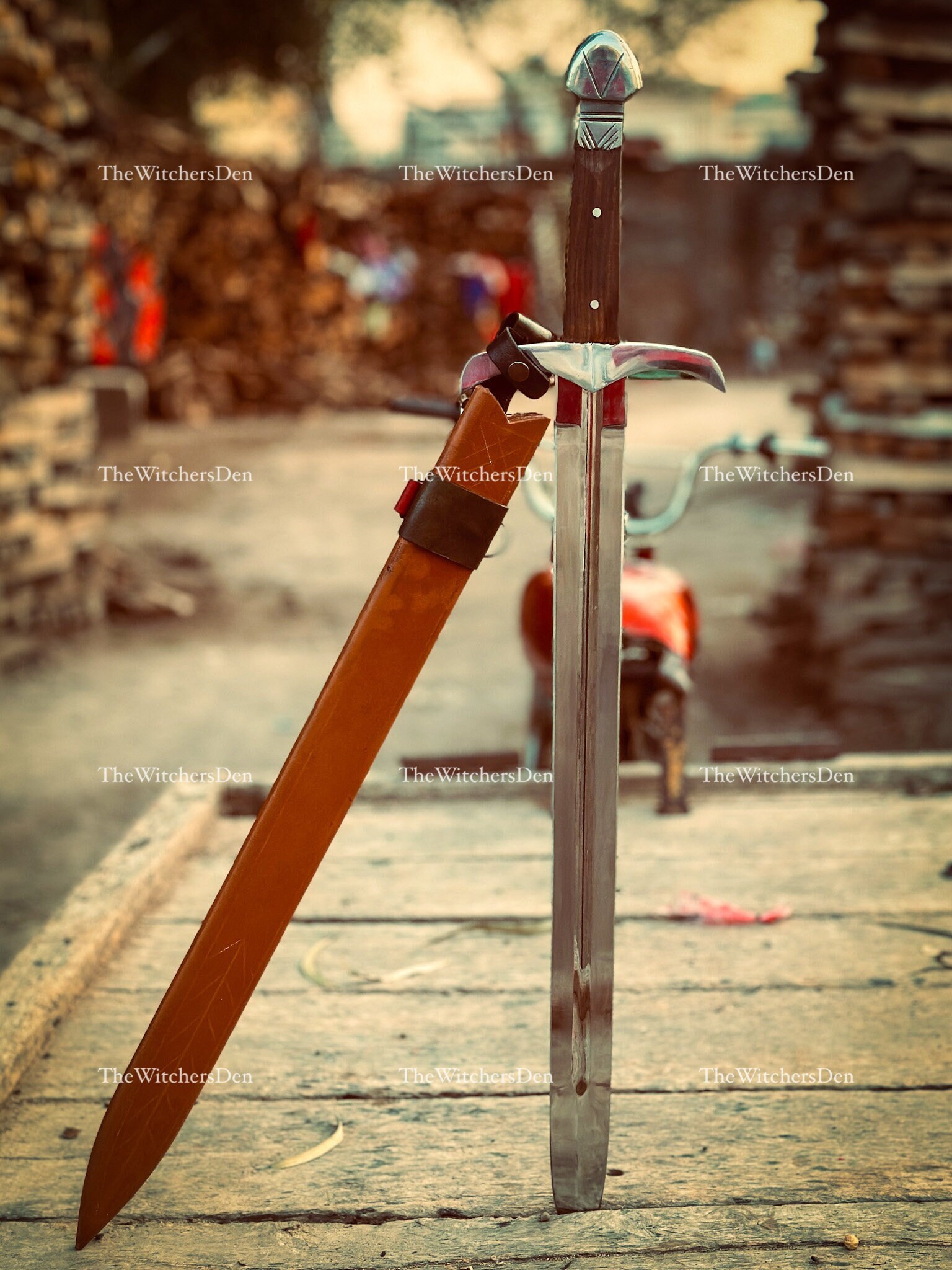 Medieval Sword Hand Forged Carbon Steel Vikings Battle Ready Knights ...