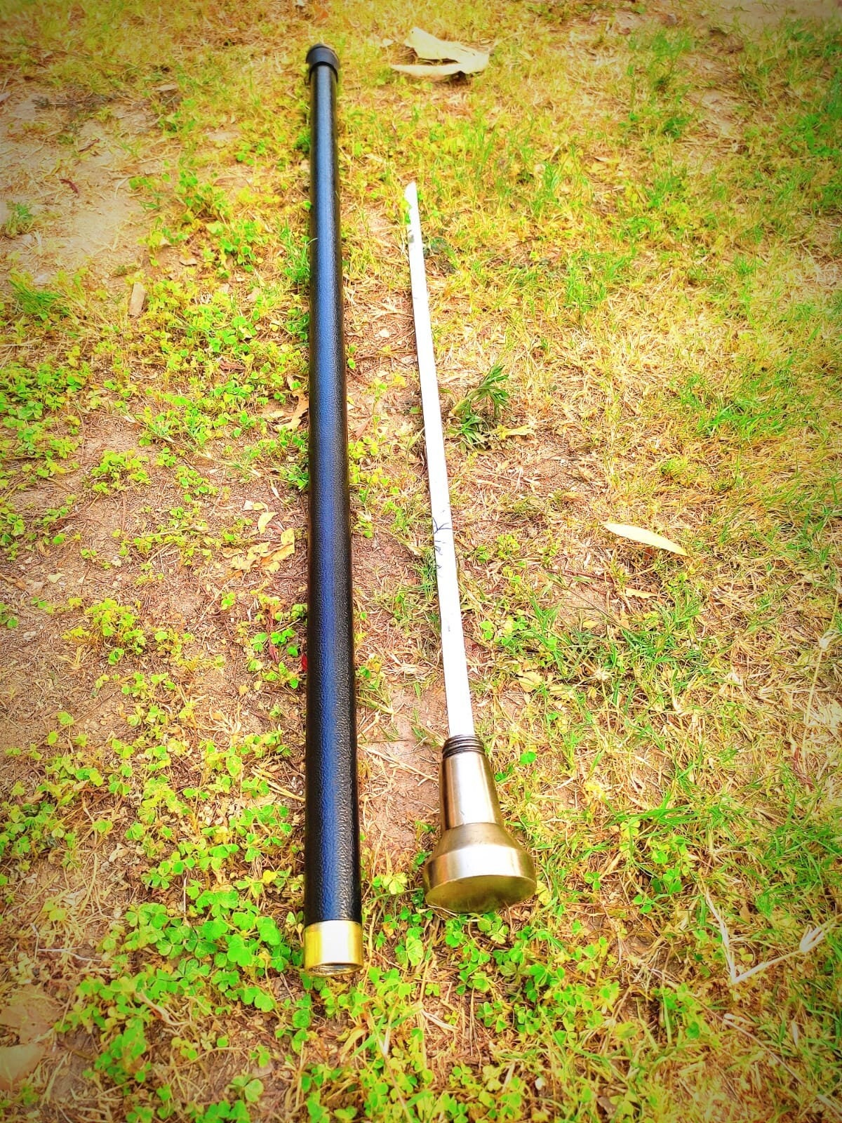 Knob Handle Walking Stick Classy Cane Style Vintage Larp Cosplay ...