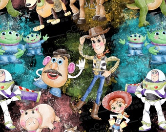 Buzz Lightyear Seamless Pattern - Etsy