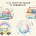 Pastel School Watercolor Clipart PNG / SVG - 85+ Back to School Image ...