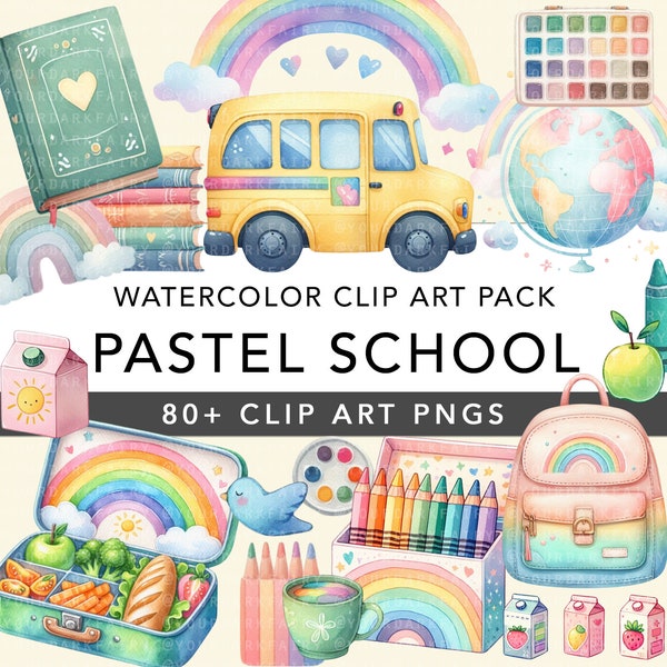 Pastel Clipart - Etsy