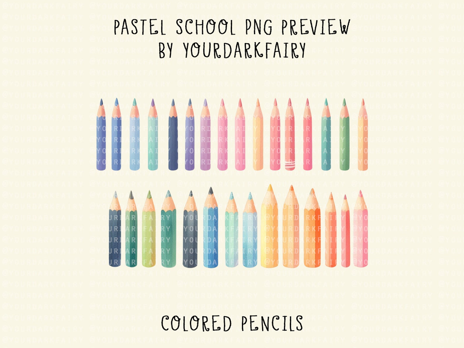 Pastel School Watercolor Clipart PNG / SVG - 85+ Back to School Image ...