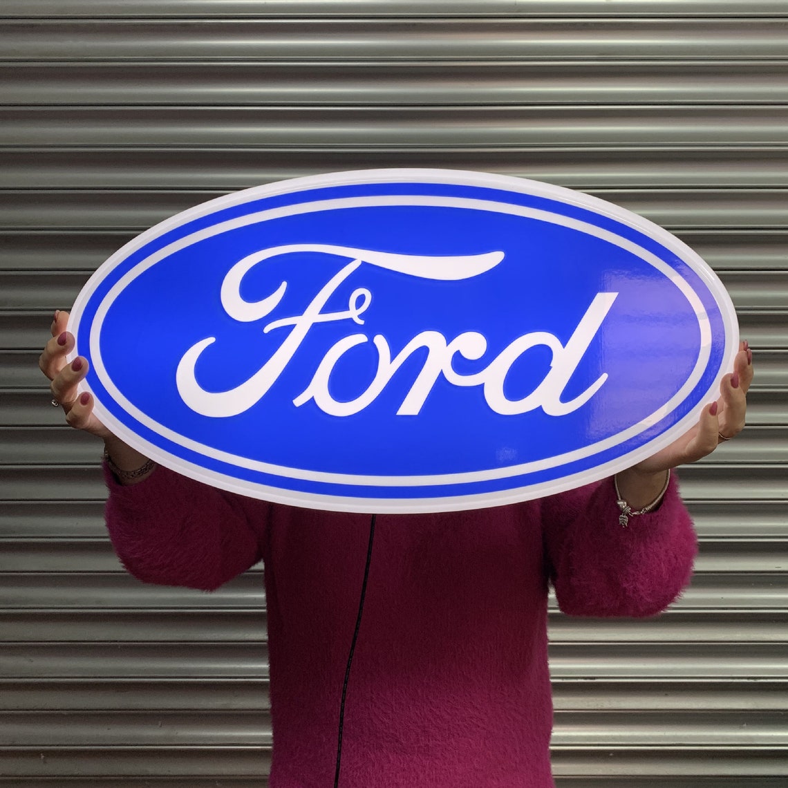 Ford Illuminated Sign for Garage / Workshop / Games Room / Man Cave Led ...