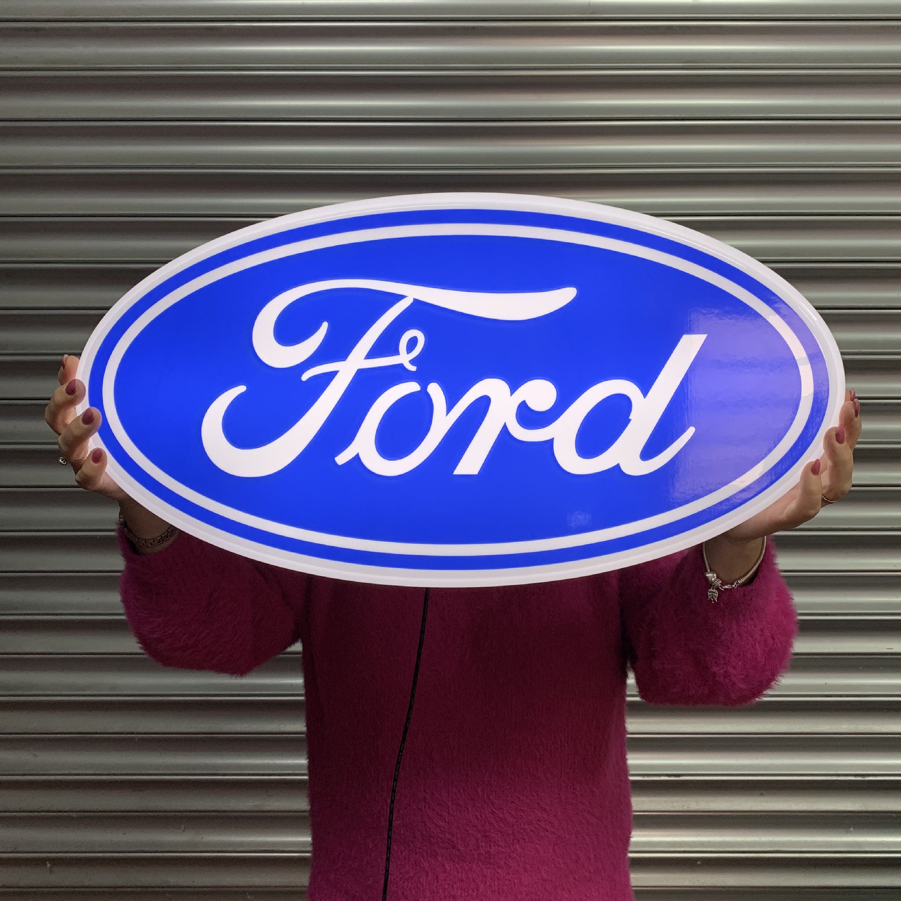 Ford Illuminated Sign for Garage / Workshop / Games Room / Man Cave Led ...