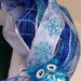 Blue Christmas Garland - Etsy
