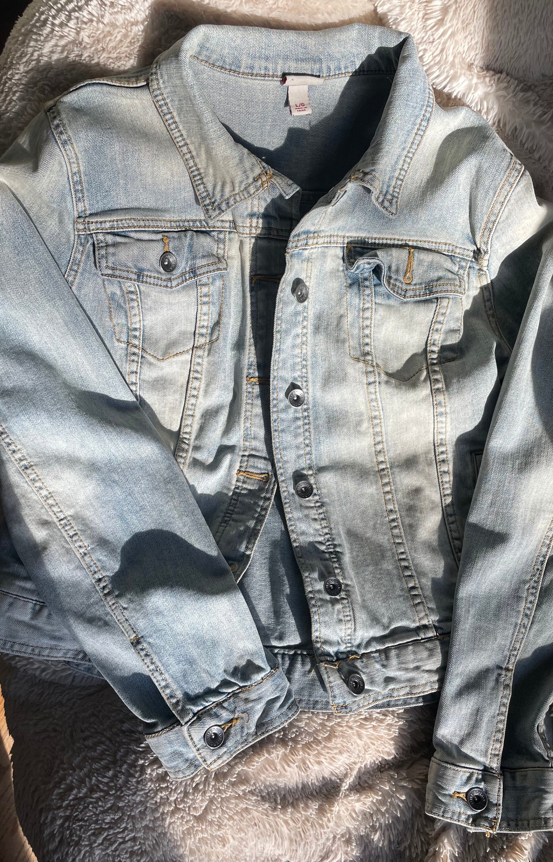 Colorful Flour Arrangement Custom Fabric Painted Denim Jacket - Etsy