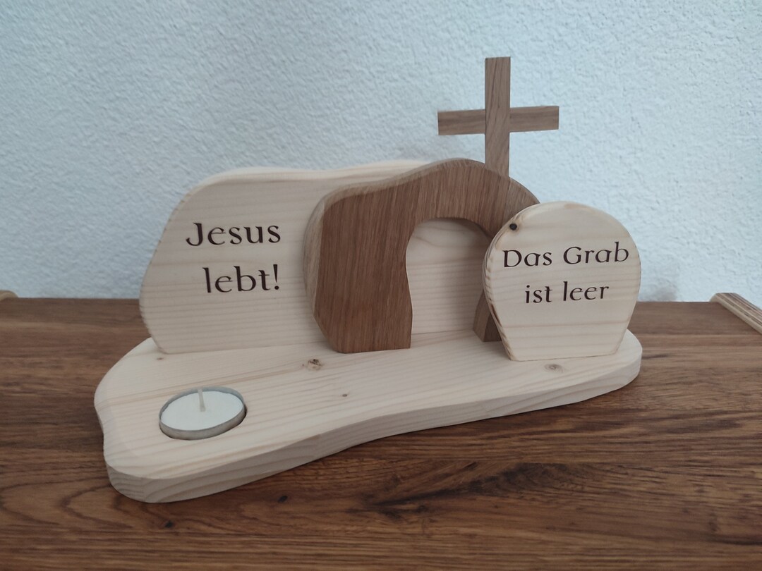 Easter Nativity Scene Easter Nativity Scene Jesus Decoration Wood - Etsy