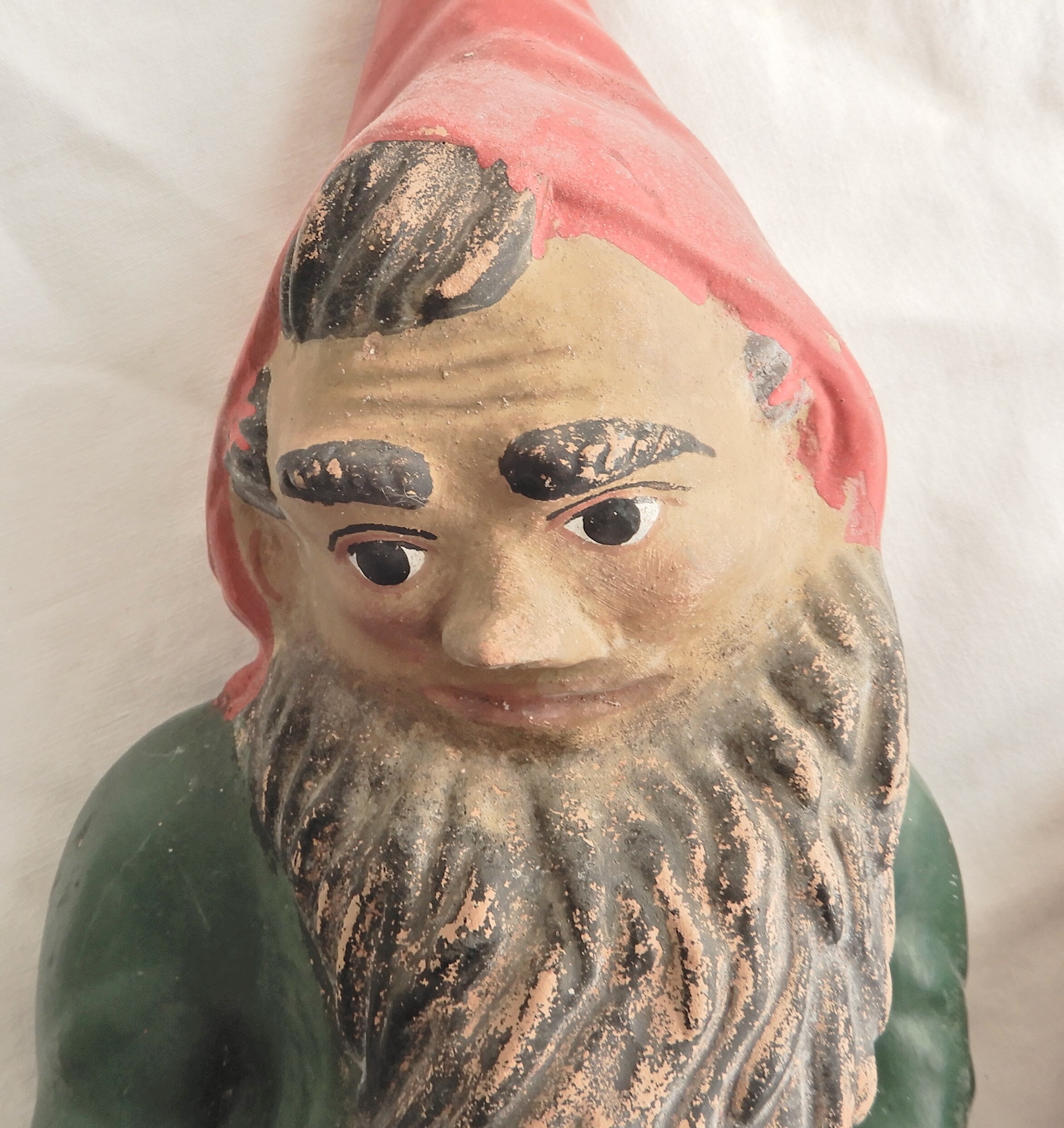 Antique Dwarf Pushing a Wheel Barrow, Papier Mâché - Etsy