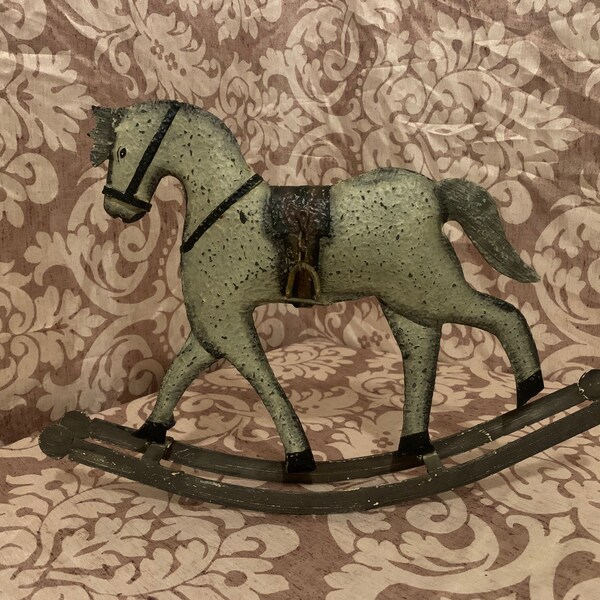 Antique Rocking Horse - Etsy