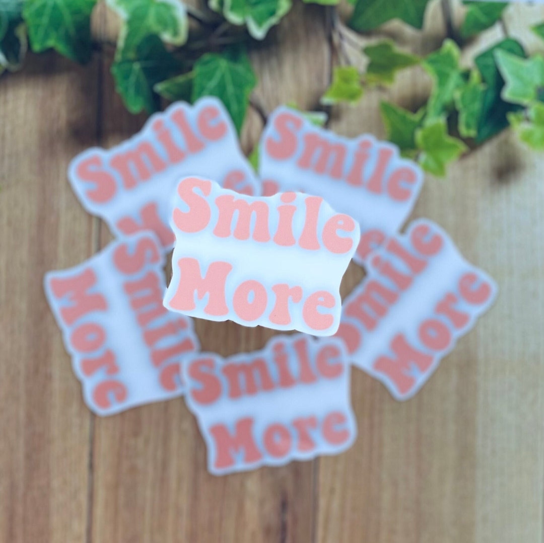 Smile More - Sticker - Etsy