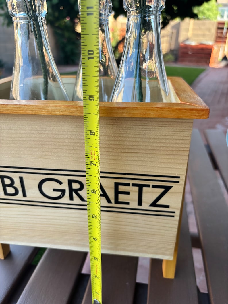 Wine Crate Panel Box Planter - Etsy