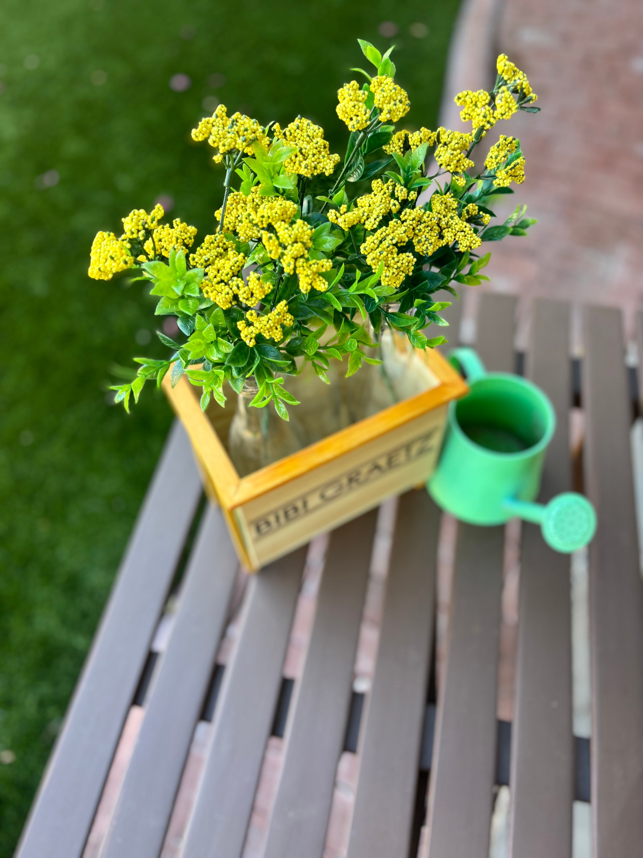 Wine Crate Panel Box Planter - Etsy