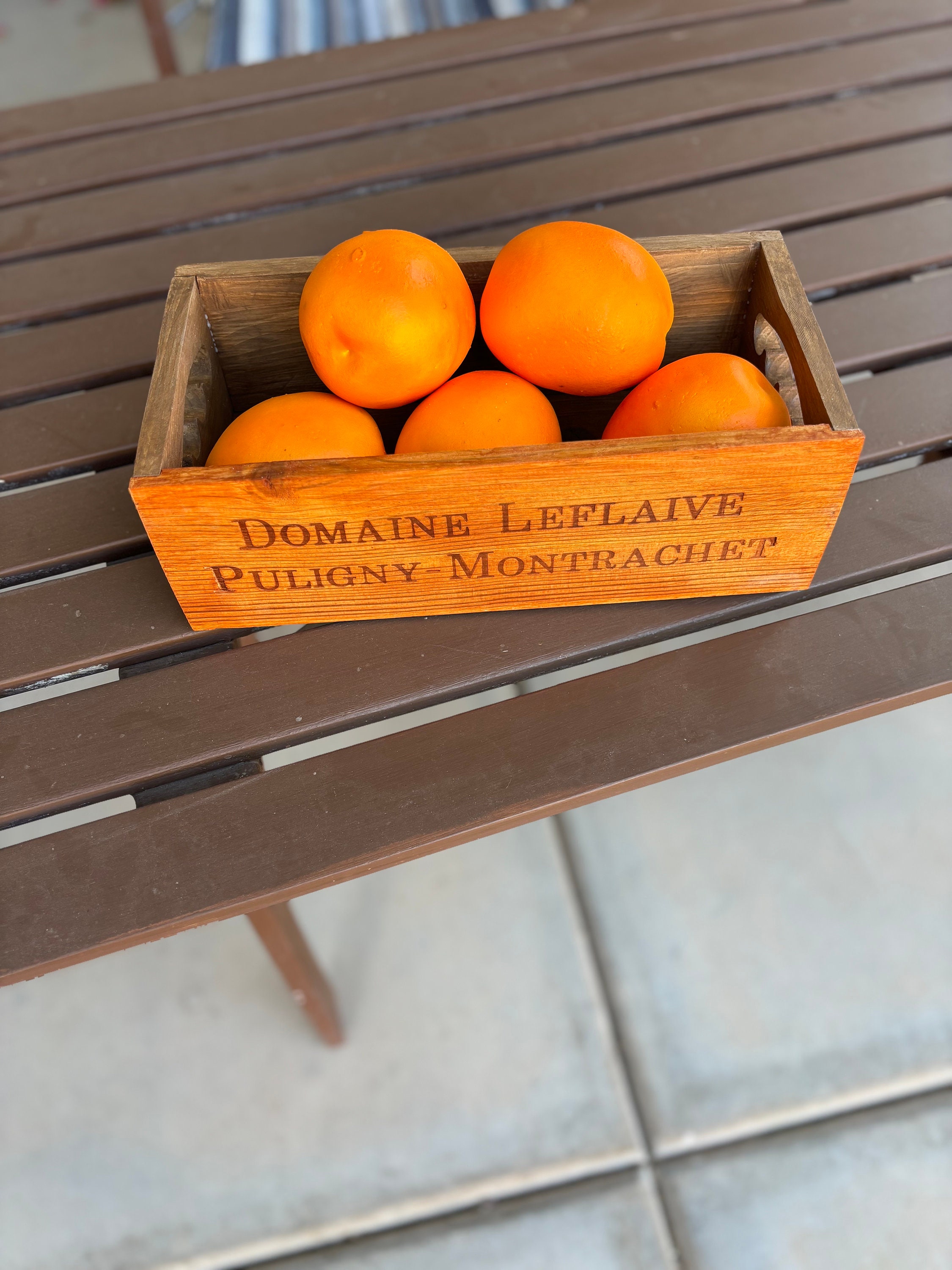 Wine Crate Panel Box Planter - Etsy