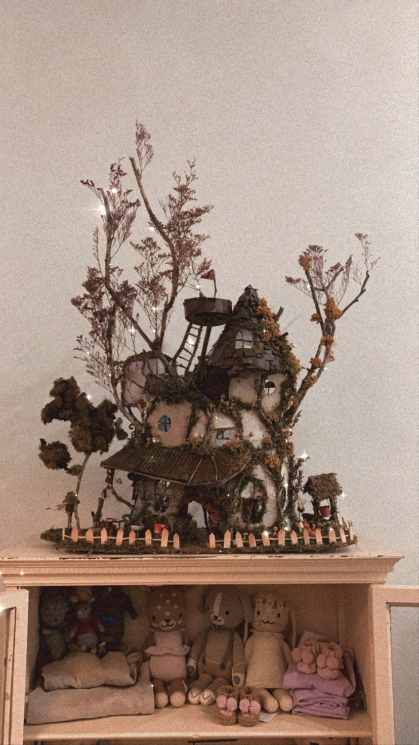 Hand Crafted Fairy House - Etsy