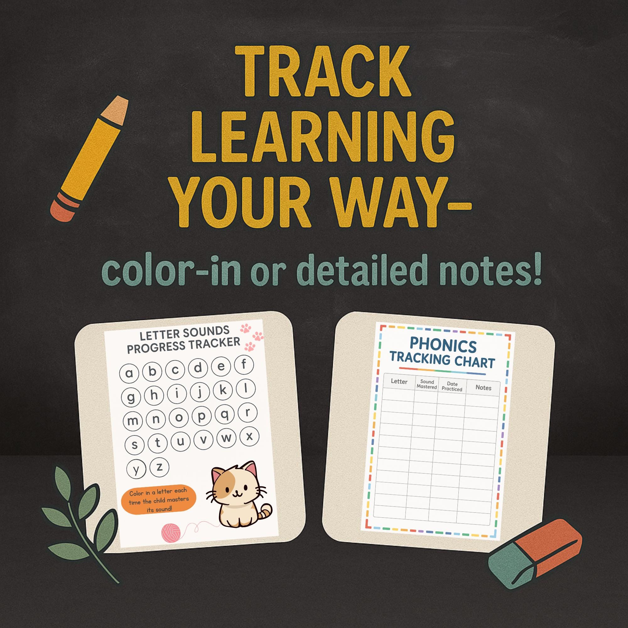 Phonics Starter Pack | Printable Letter Sounds, Flashcards & Progress ...