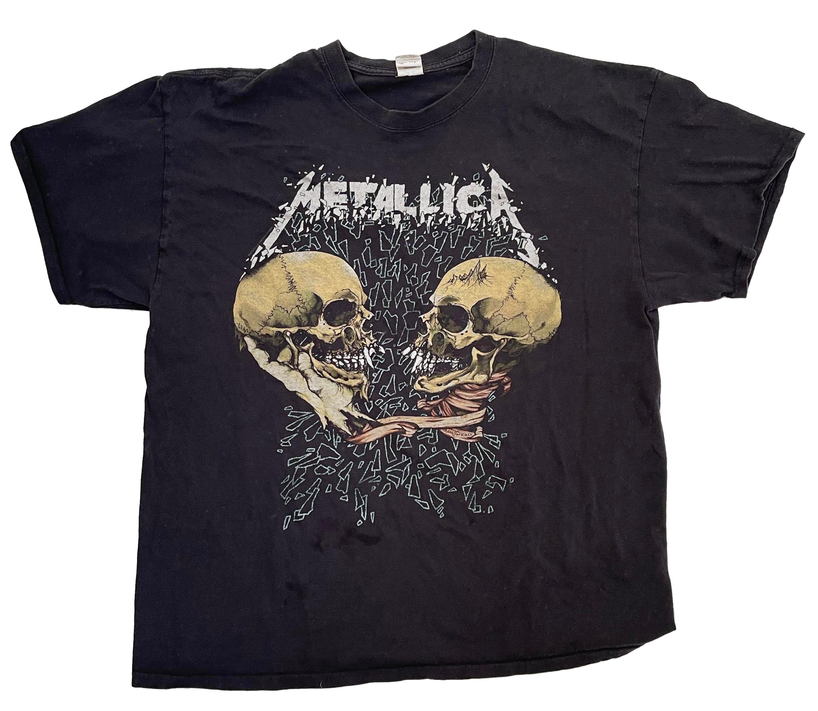 Metallica, Sad but True, Black Album, Vintage Pushead Heavy Metal T ...